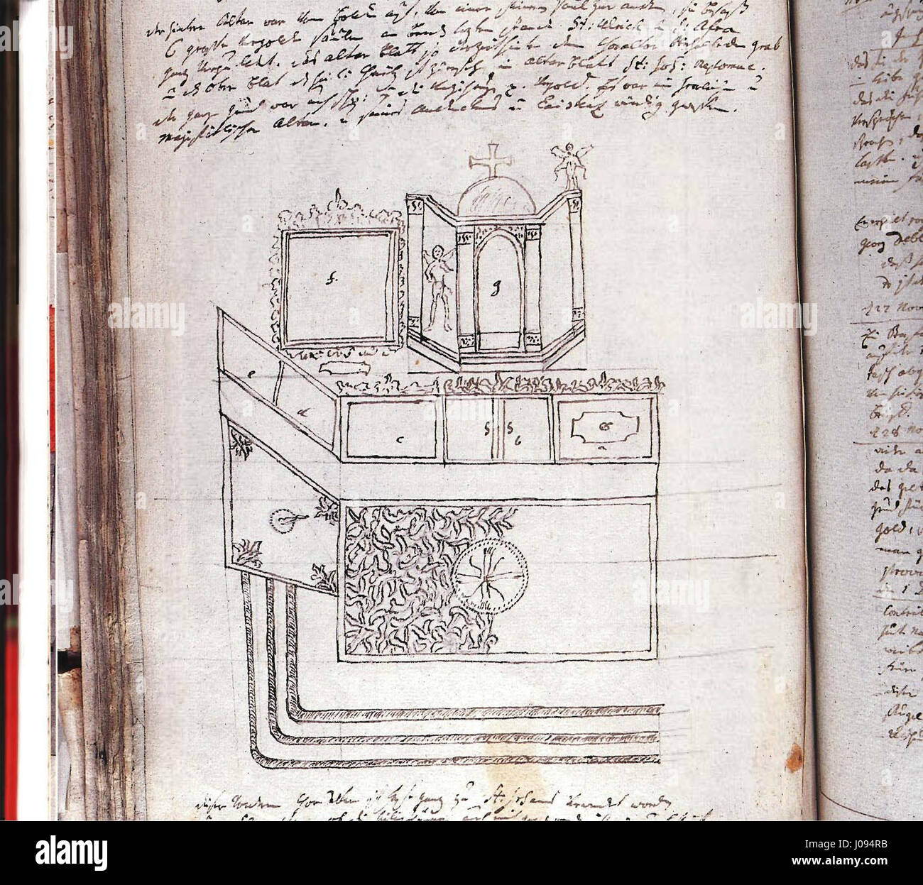 The Hochaltar des Münsters is a grand altarpiece, typical of German ...