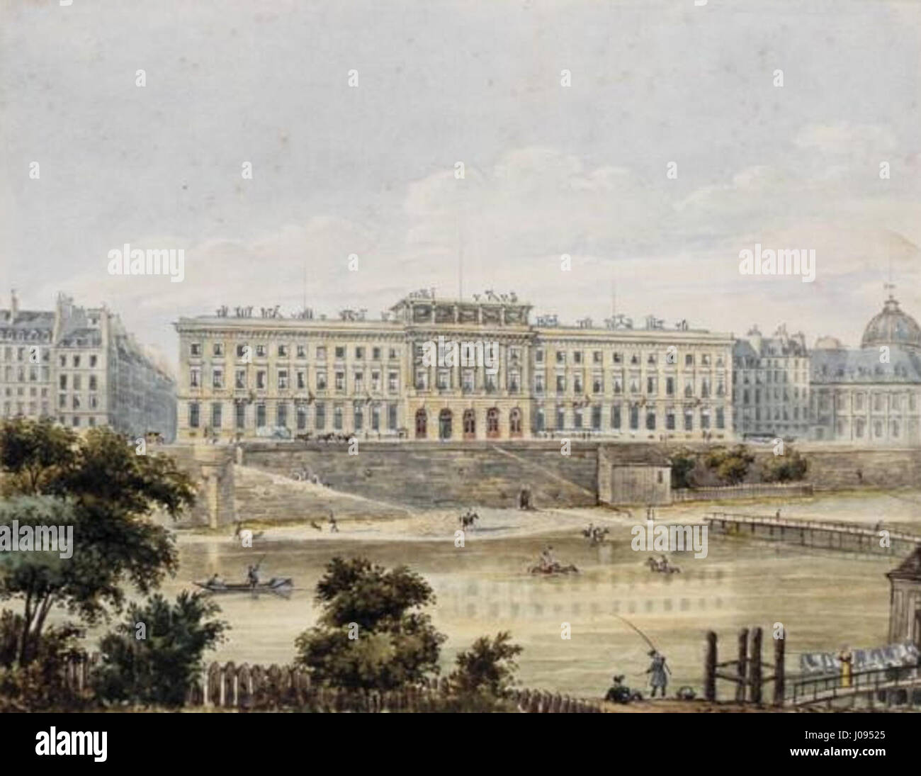 The Hôtel des Monnaies in Paris, a key historical site in 19th-century ...