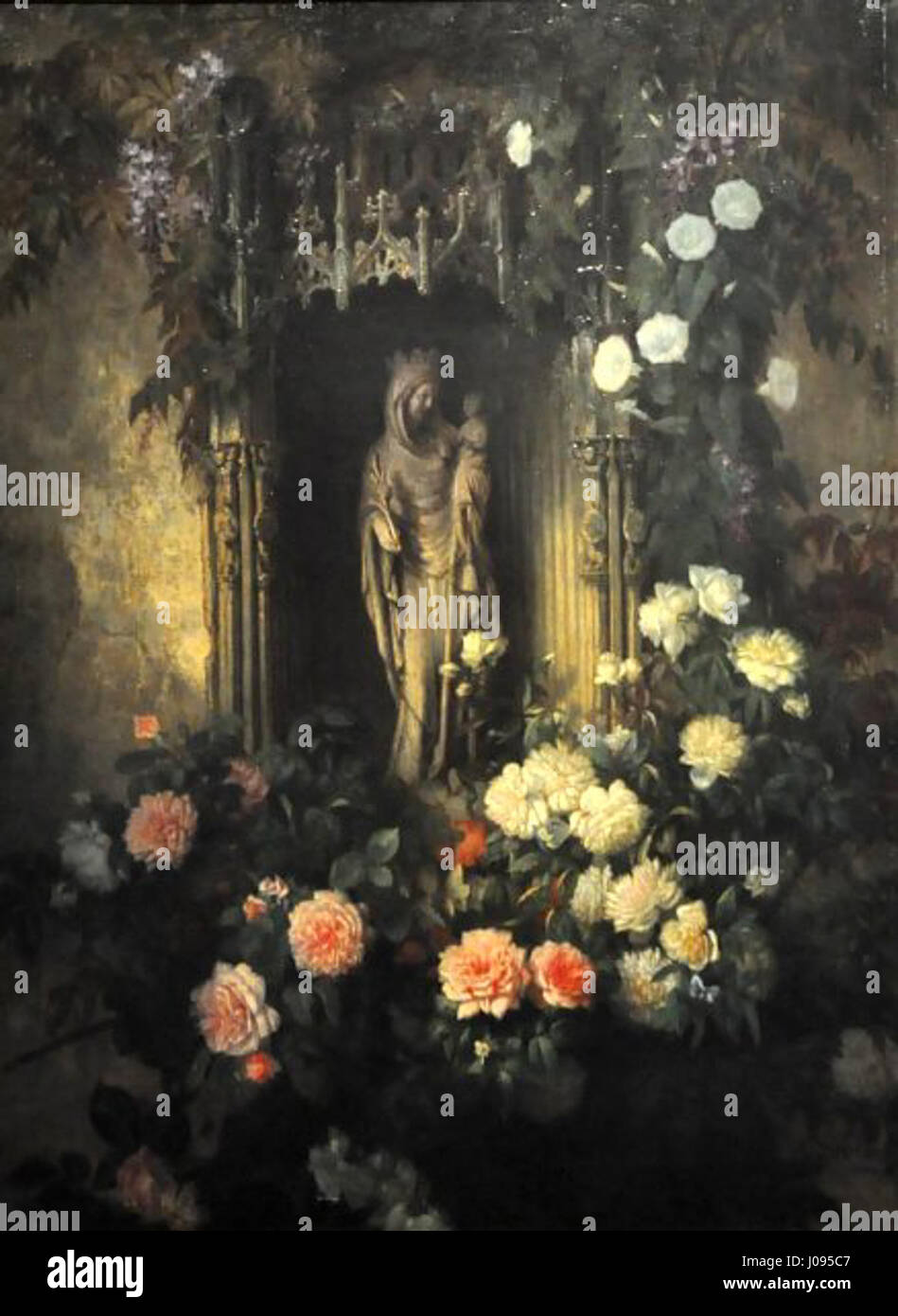 Joulin’s 'The Virgin and Child' portrays the Holy Virgin with the ...