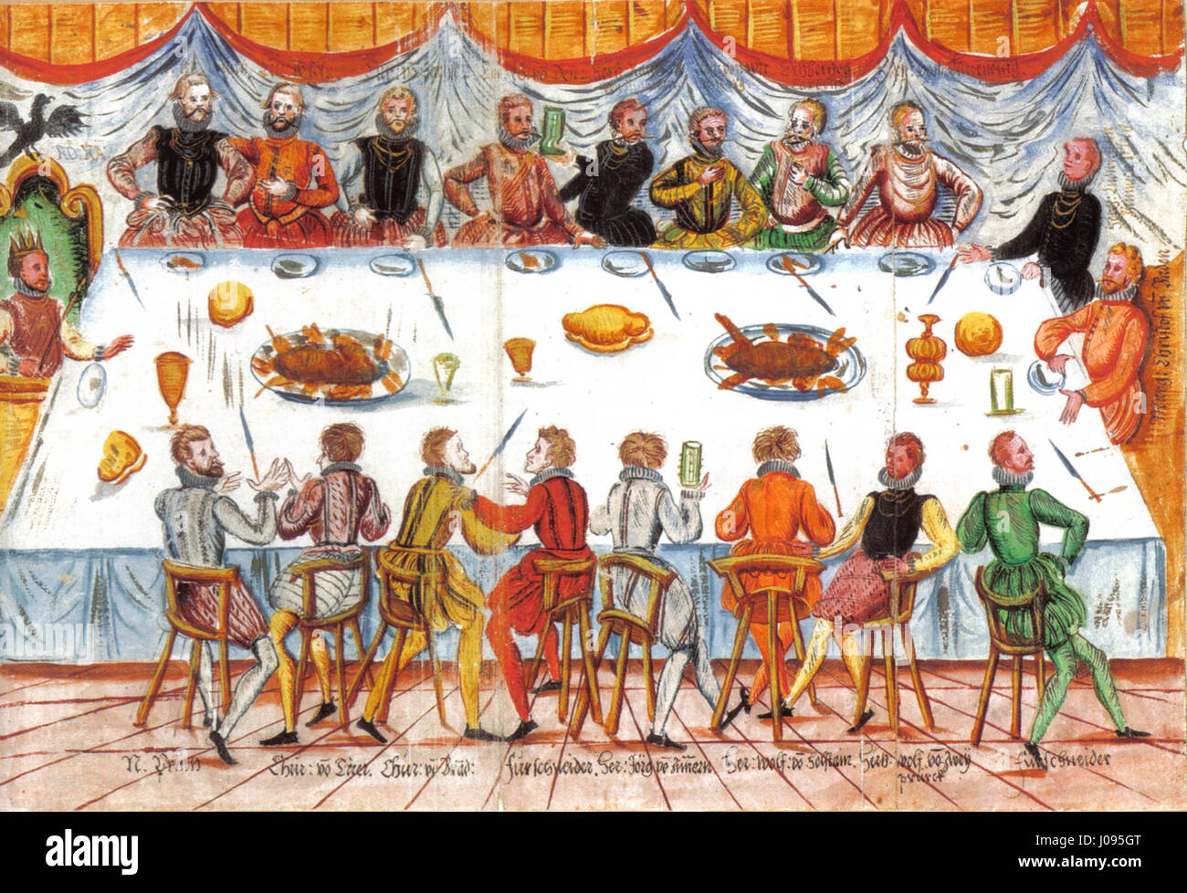 16th century banquet hi-res stock photography and images - Alamy