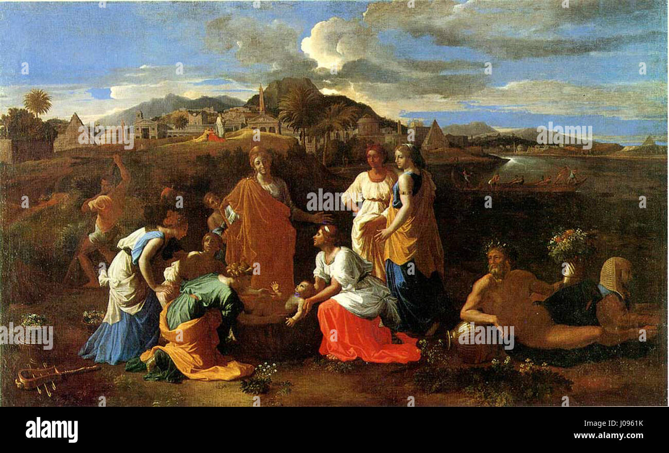 Nicolas Poussin’s 'Moïse sauvé des eaux' (Moses Saved from the Waters ...