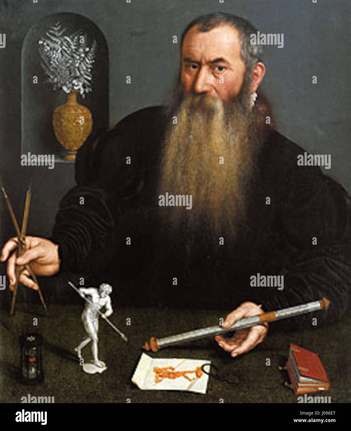 This 17th-century portrait by Nicolas Neufchâtel depicts Wenzel ...