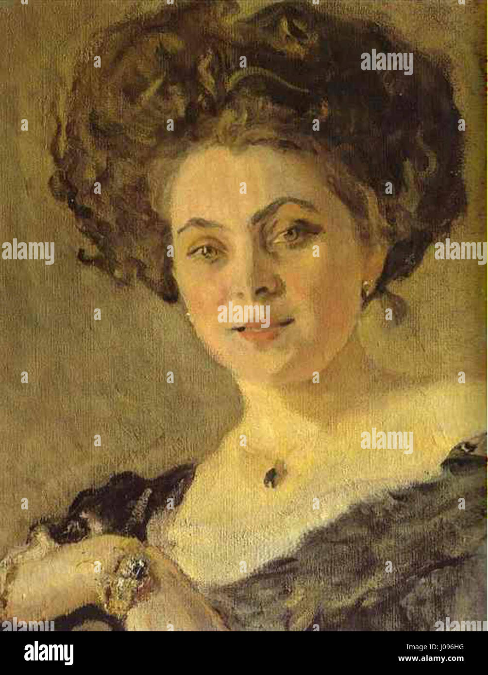Valentin Serov’s 'Portrait of Yevdokia Morozova' is a classic example ...