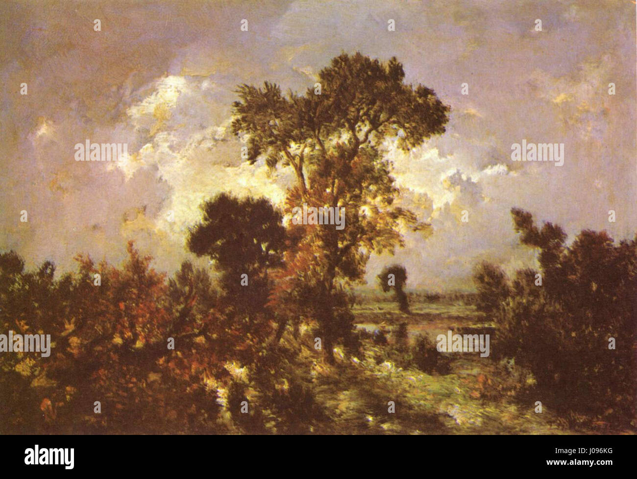 Théodore Rousseau’s 0028 painting is a quintessential example of his ...