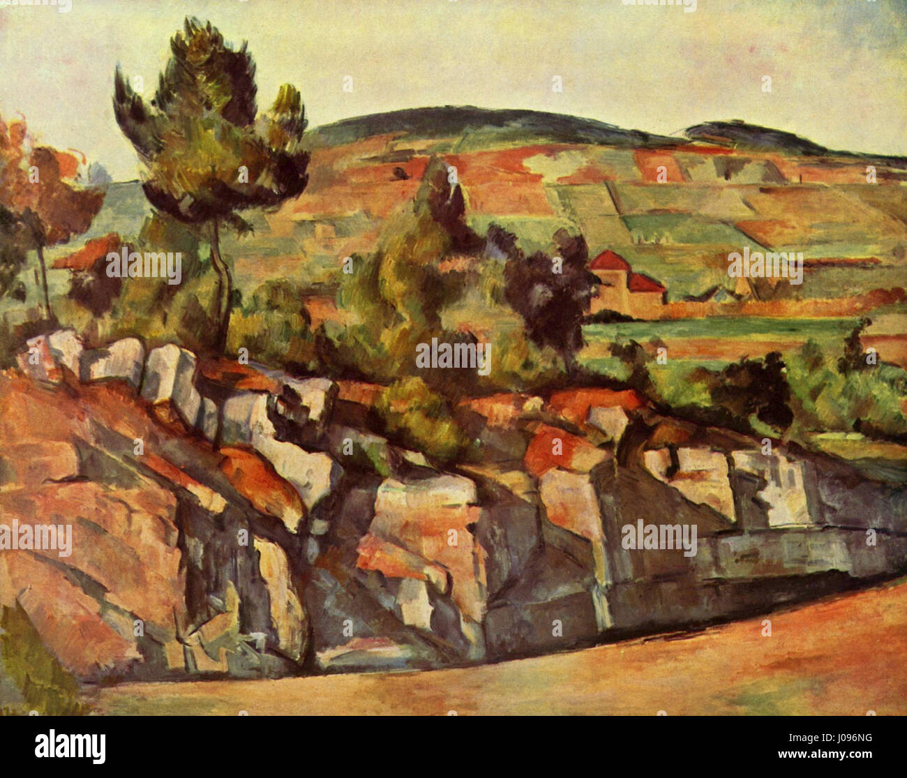 Paul Cézanne's work, numbered '018', exemplifies his innovative ...