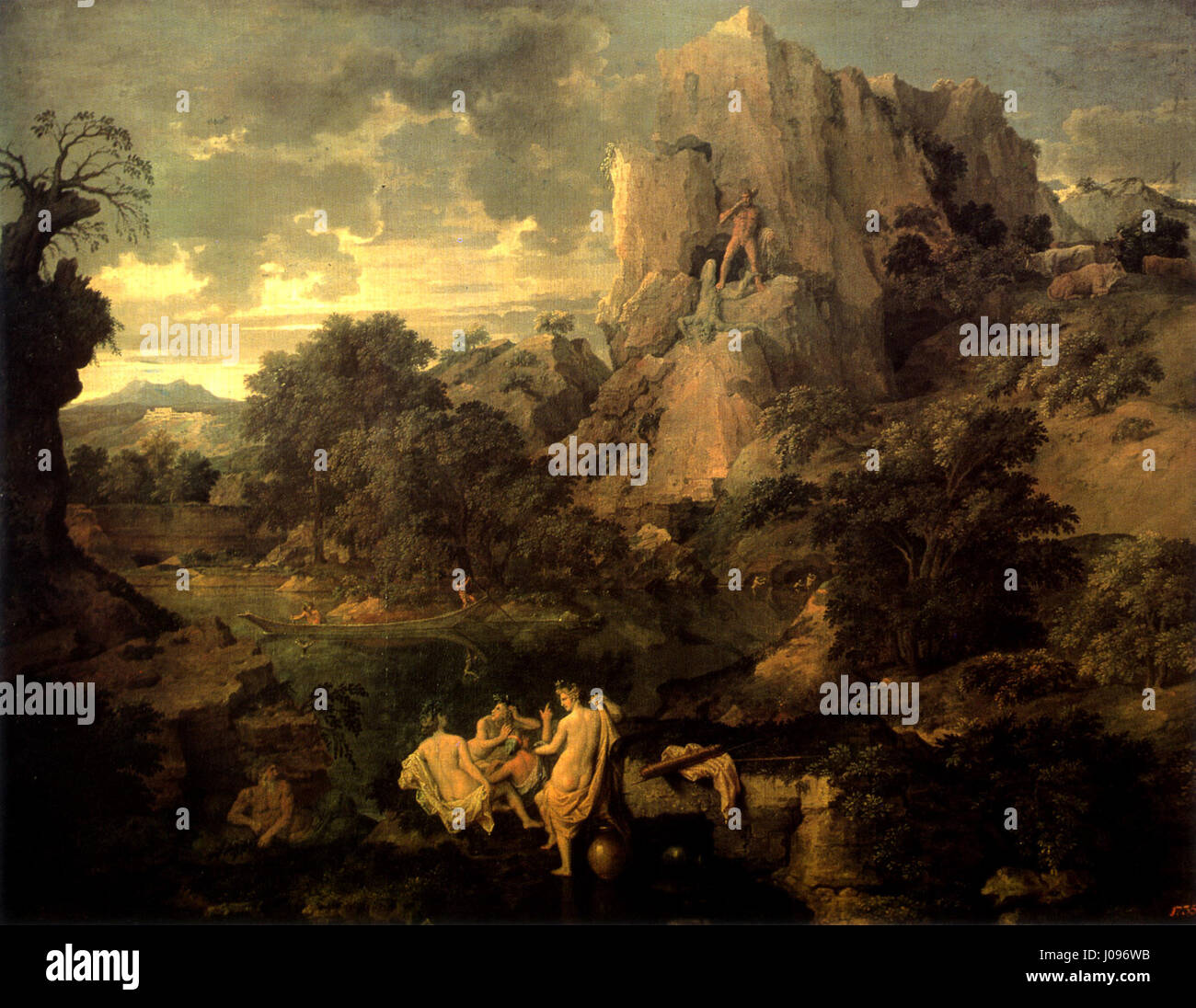 'Paysage avec Hercule et Cacus' by Nicolas Poussin illustrates the ...