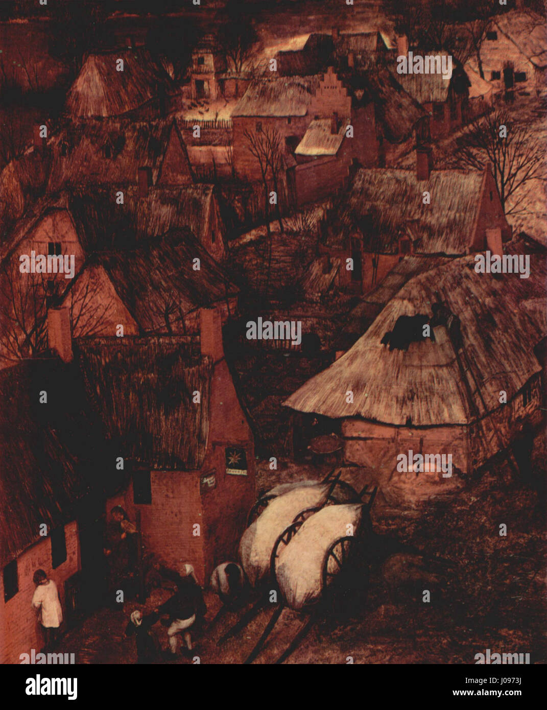 This painting by Pieter Bruegel the Elder, created in the 16th century ...