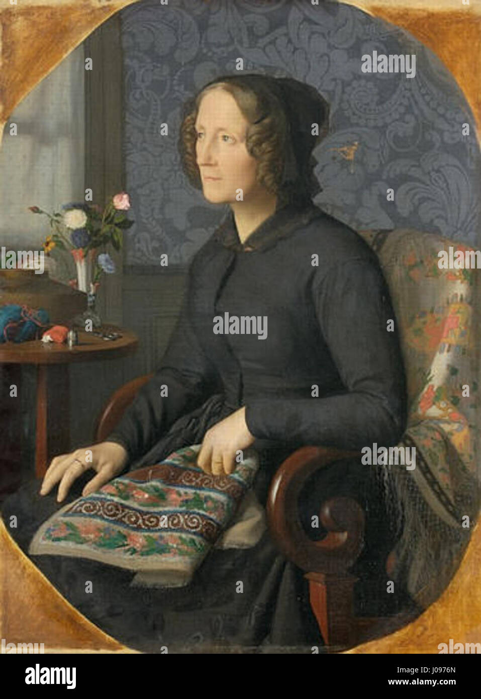 Henri Pierre Picou’s 19th-century portrait of his mother, Madame Henri ...
