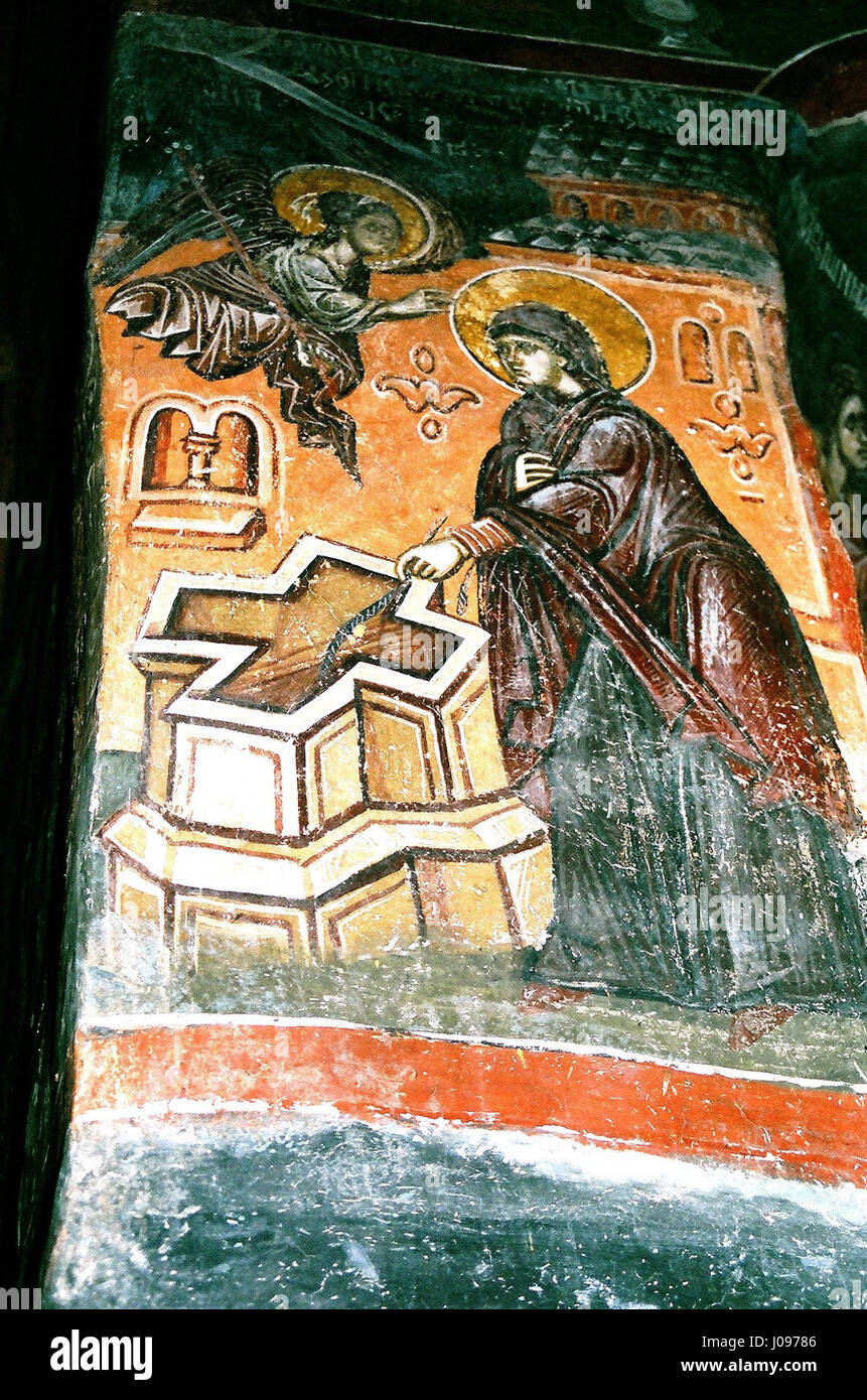 This collection of paintings in St. Demetrius Church in Markova Susica ...