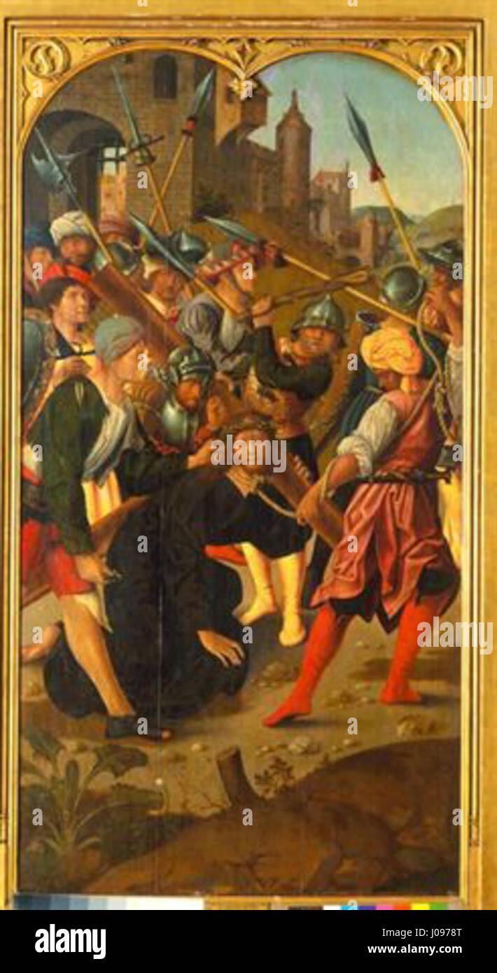 'Cristo a Caminho do Calvário' (Christ on the Way to Calvary) is a ...