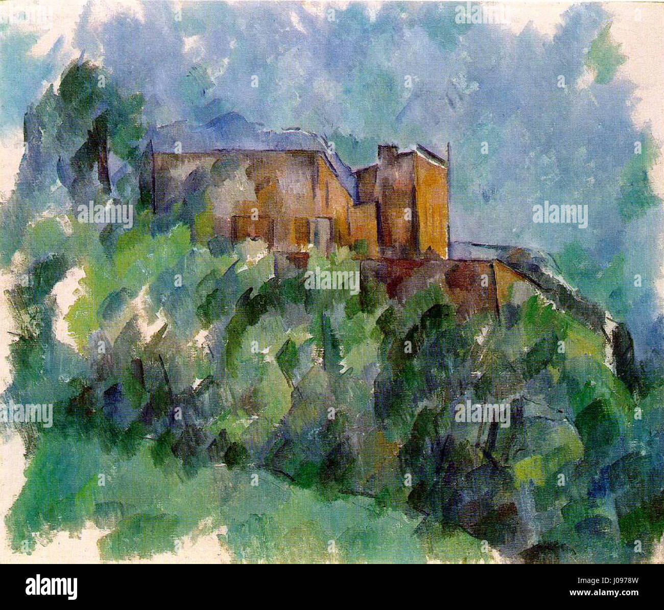 'Château Noir' is a painting by French artist Paul Cézanne, depicting a ...