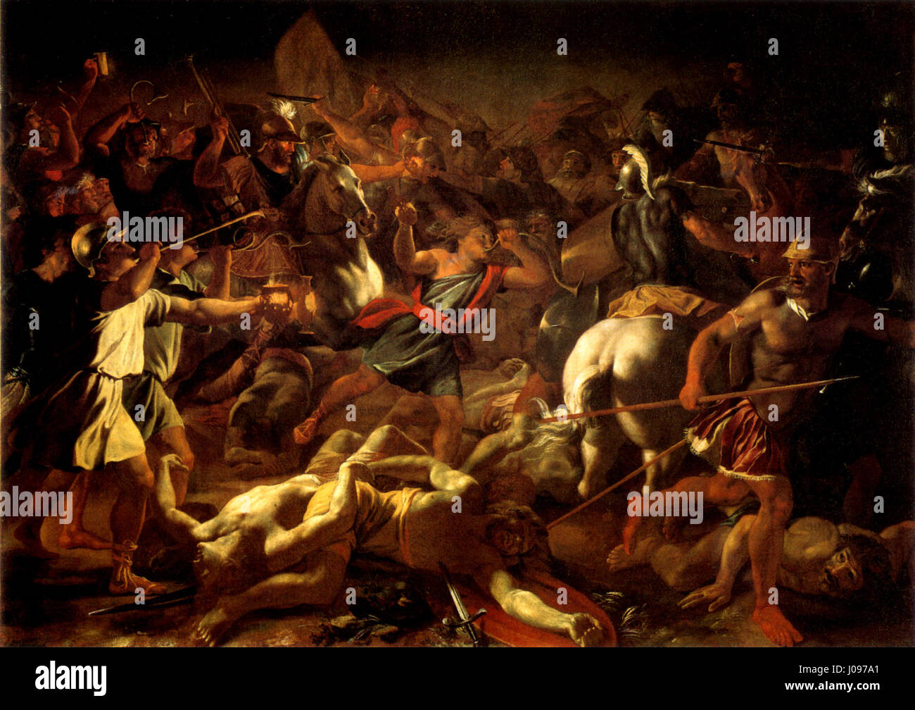 'La Victoire de Gédéon contre les Madianites' (The Victory of Gideon ...