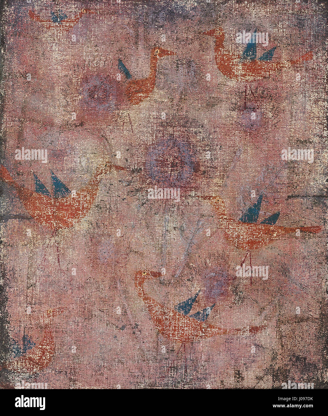 Paul Klee's 'Blaugeflügelte Vögel' (Blue-winged Birds) from 1925 ...