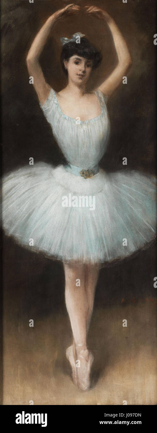 Pierre Carrier-Belleuse's 'Die Balletttänzerin' (The Ballet Dancer ...