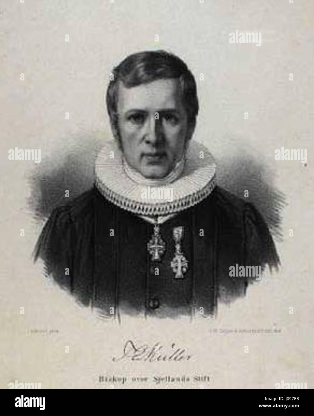 Peter Erasmus Müller was a 19th-century Danish artist known for his ...