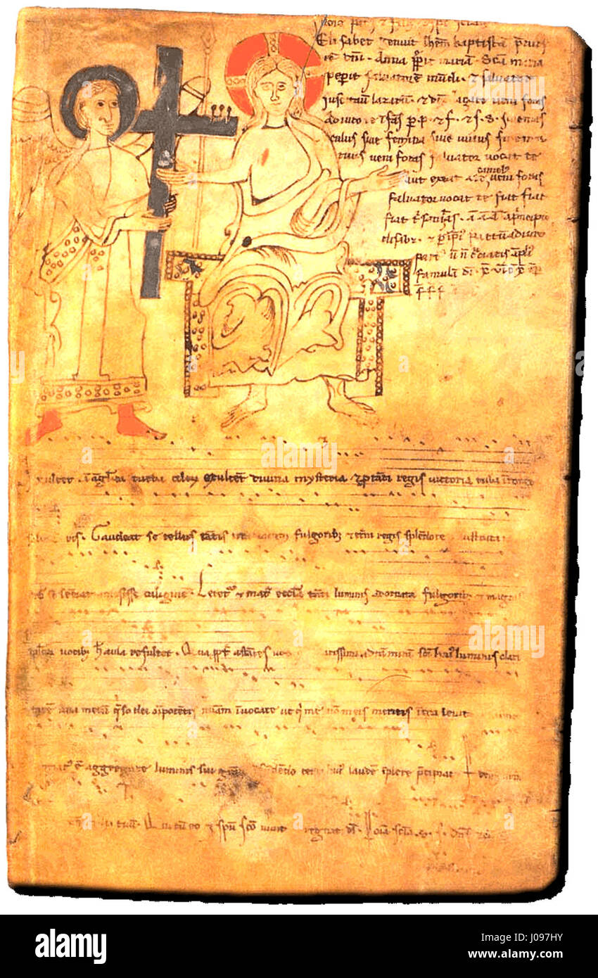 The Pray Codex, version 28, is a Hungarian manuscript from the medieval ...