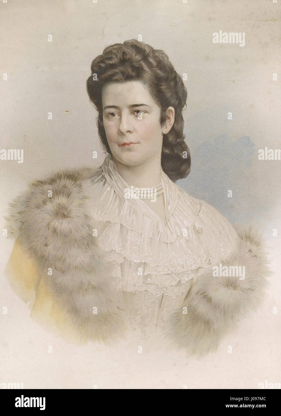 Portrait of empress elisabeth of austria hi-res stock photography and ...