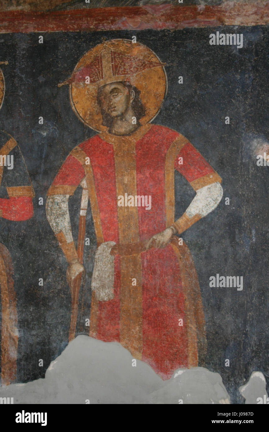 The paintings in St. Demetrius Church in Markova Susica depict biblical ...