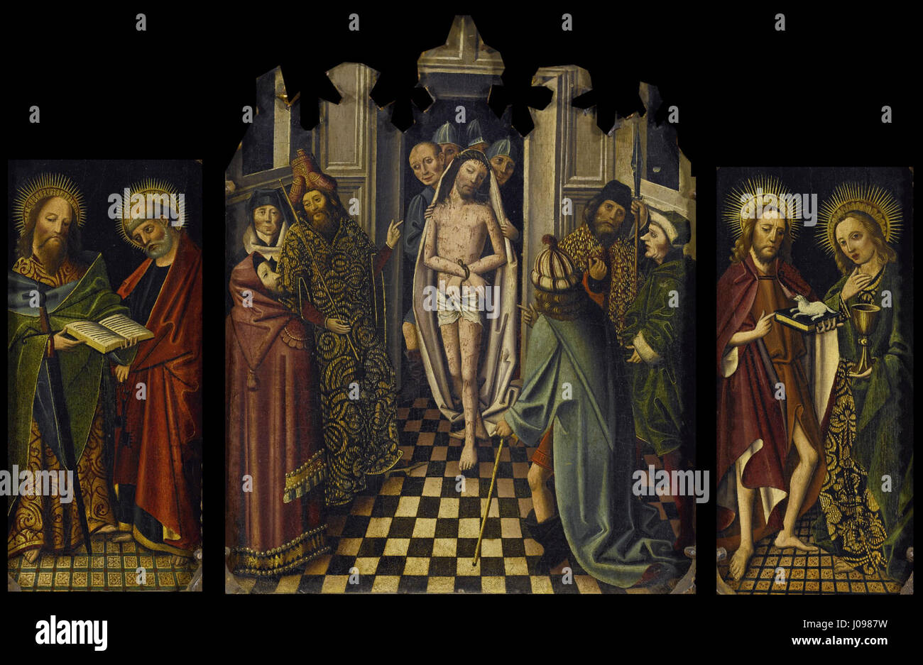 The *Triptych* by Pedro Sánchez I, previously housed in the ...
