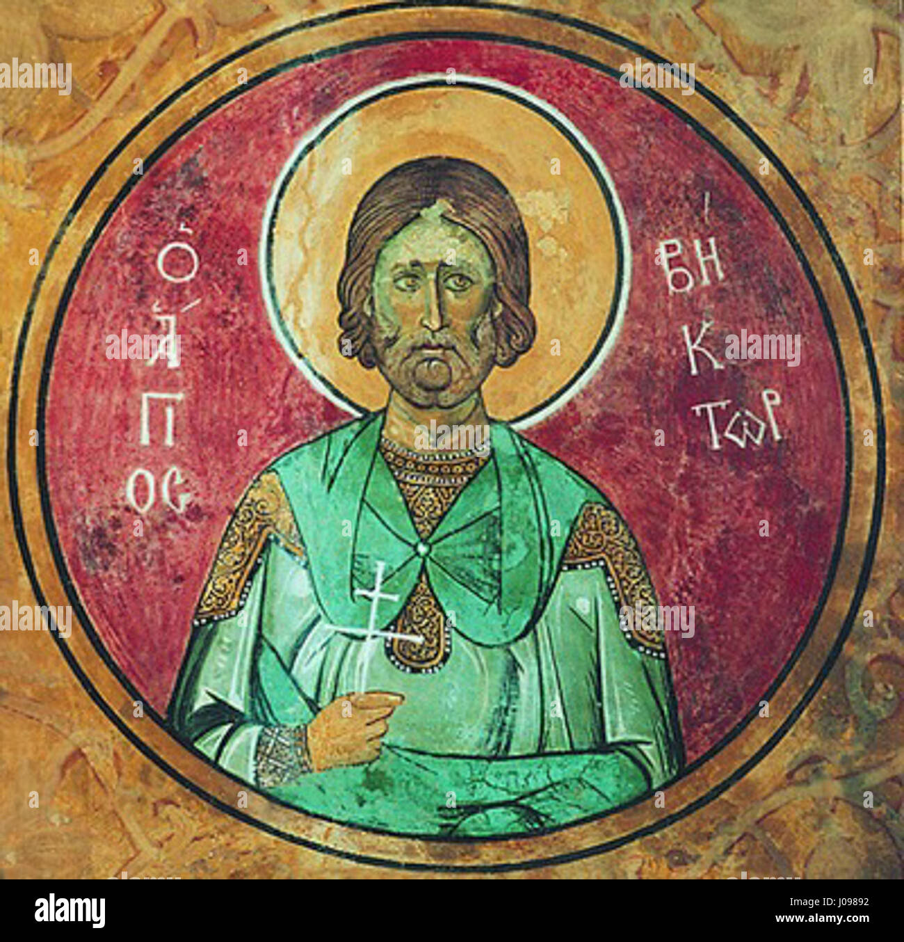Saint Victor of Damask is a Christian martyr and saint, often depicted ...