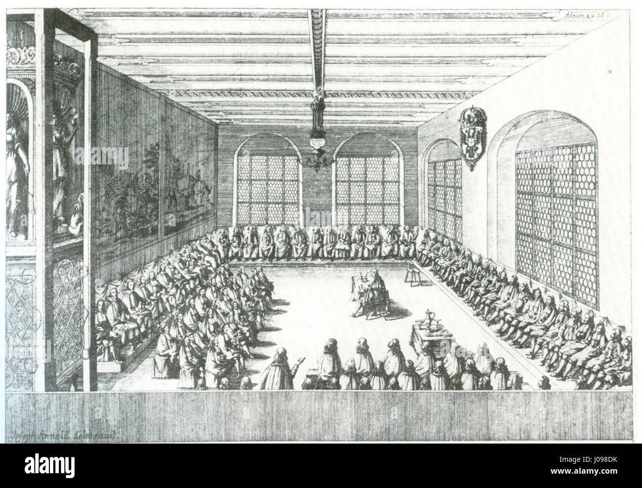 A historical depiction of the Schwäbischer Kreis (Swabian Circle ...