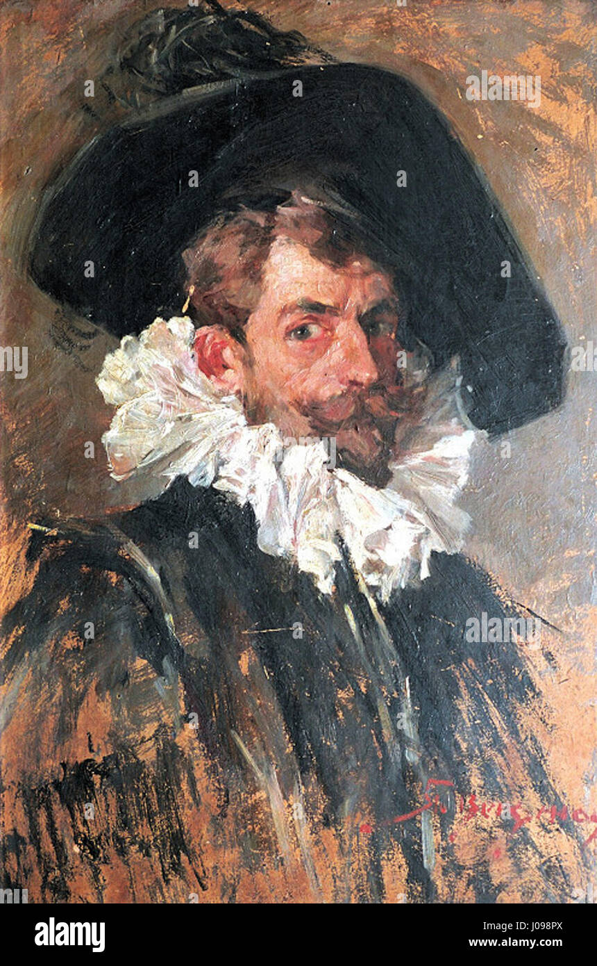 Stanislaw Bergman’s self-portrait 'Autoportret w stroju hiszpanskim ...