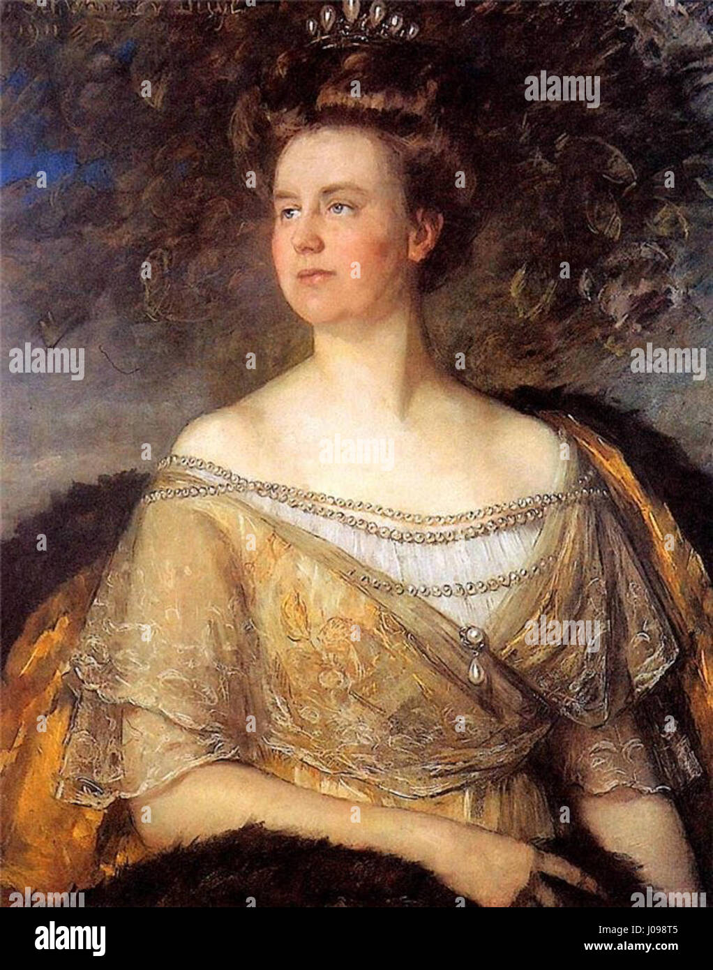 Thérèse Schwartze was a prominent Dutch portrait artist known for her ...