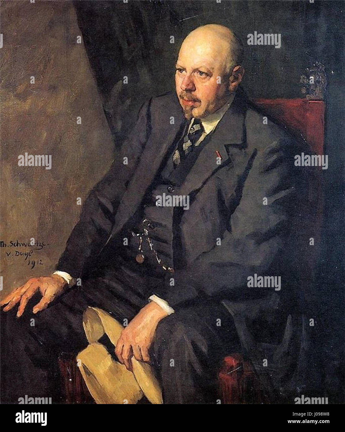 'Thérèse Schwartze 017' is a portrait by the Dutch artist Thérèse ...