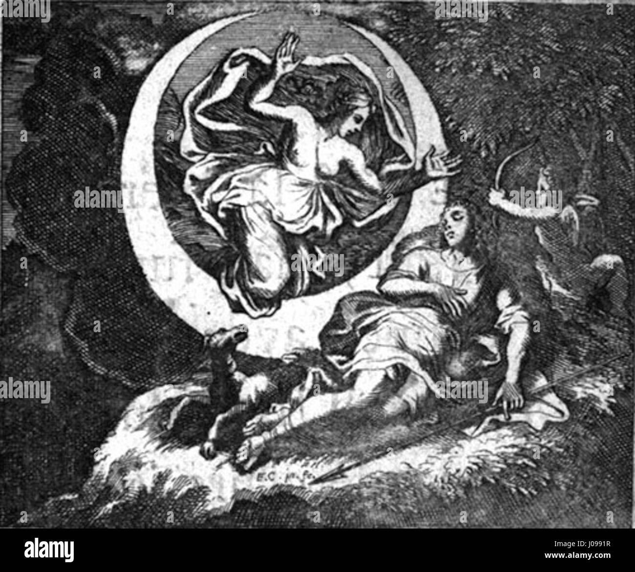 'Séléné' is a painting that depicts the Greek moon goddess Séléné, often represented as riding a ...