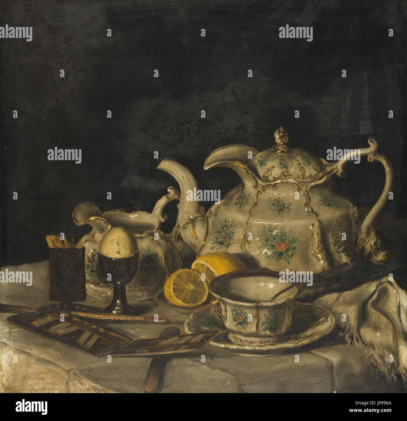 Viktor Rolín’s 'Stillleben auf einem Tisch' (Still Life on a Table) is ...