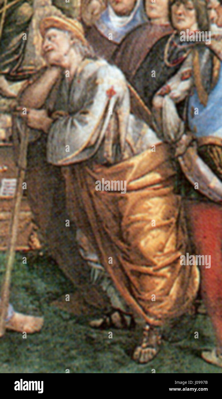 The painting 'Testamento e morte di Mosè' (The Testament and Death of ...