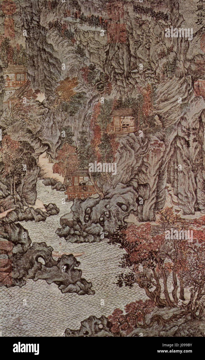 Wang Mêng was a Chinese artist known for his landscape paintings during ...