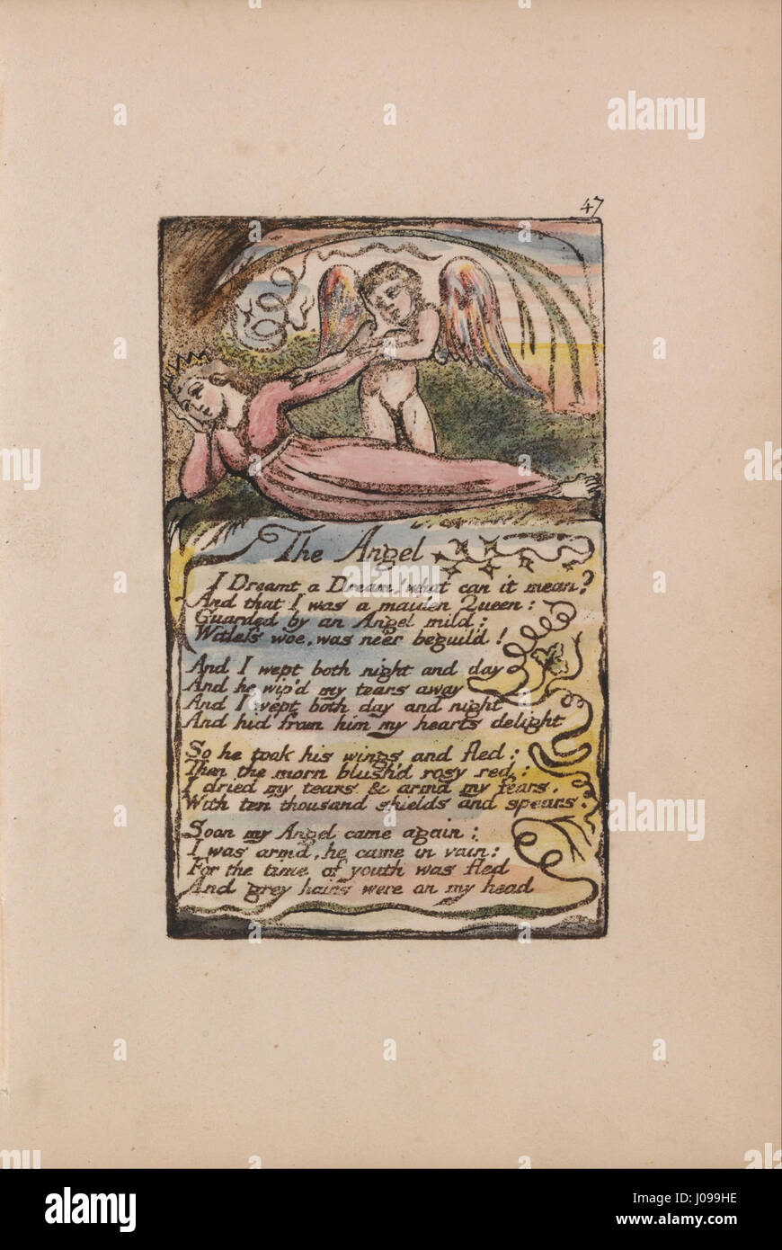 William Blake’s 'The Angel' from his 'Songs of Innocence and of ...