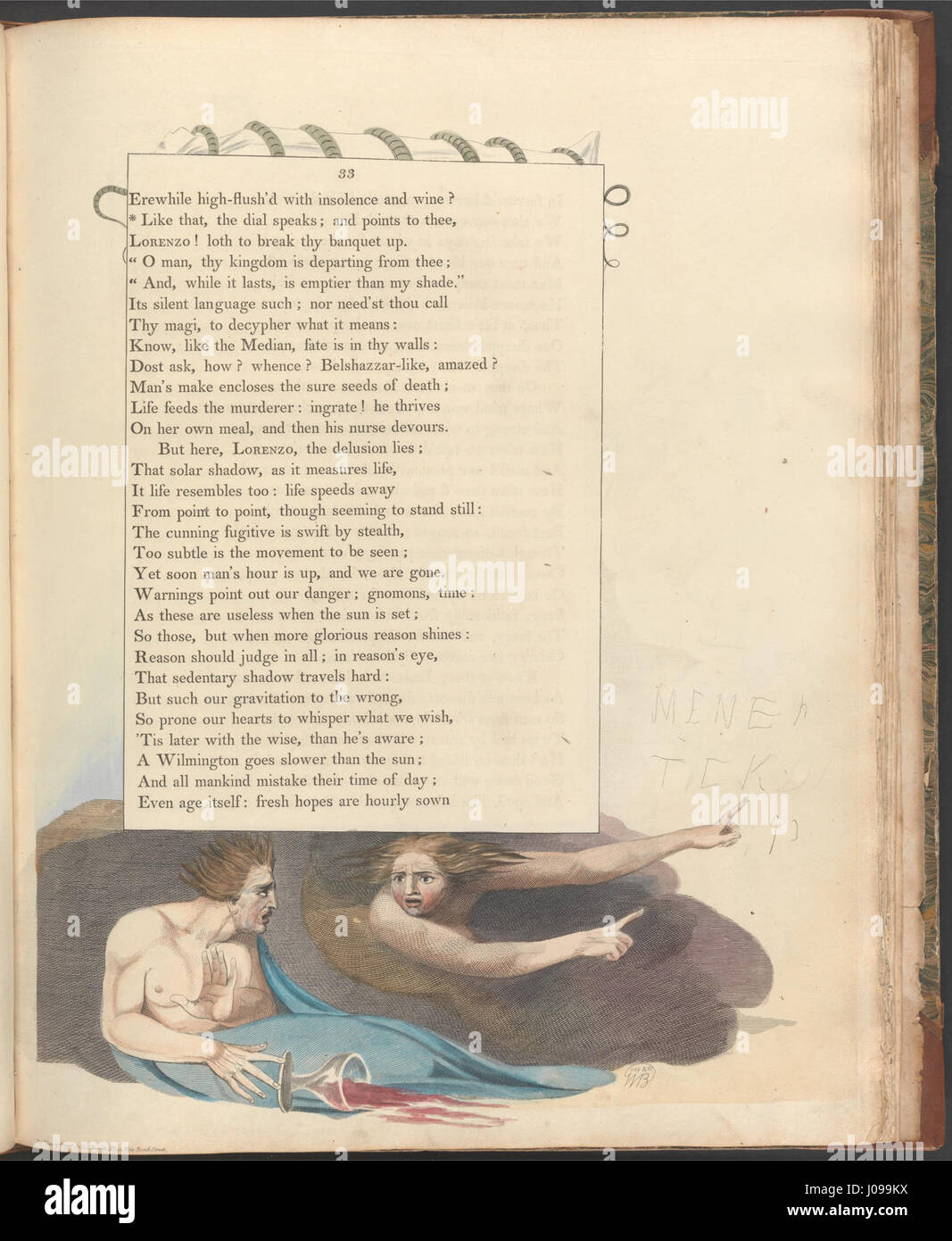 William Blake’s illustration for 'Young's Night Thoughts' captures the ...