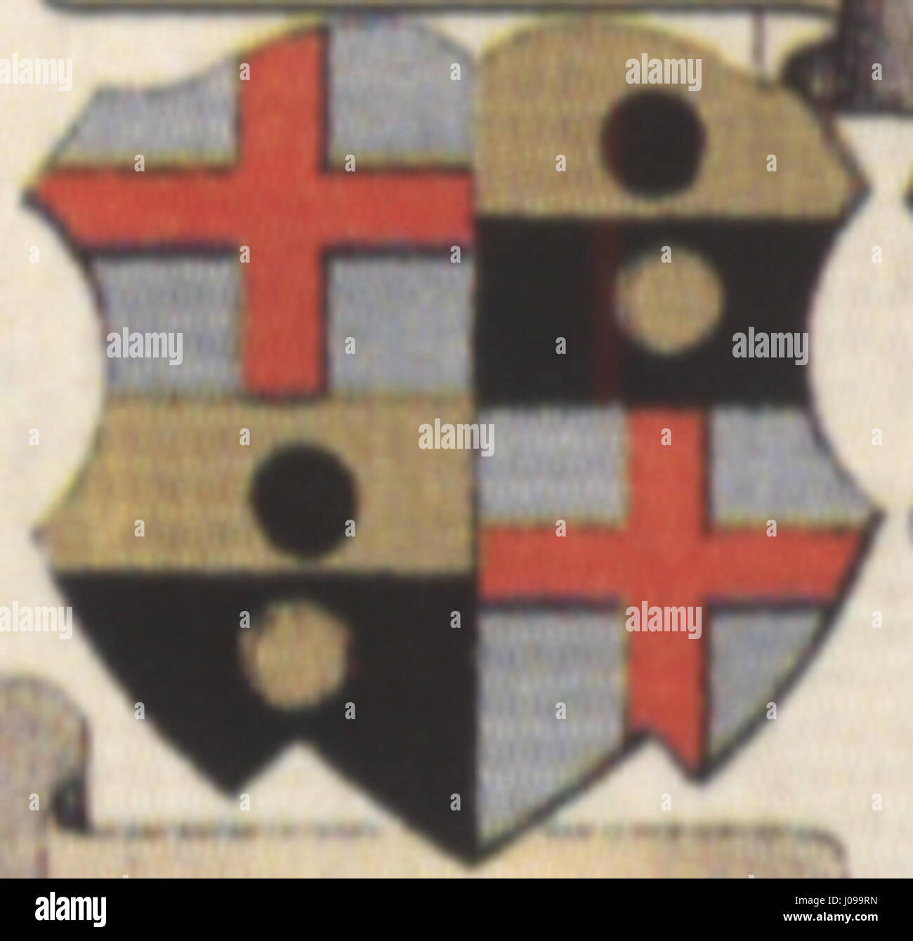 The Wappentafel Bischöfe Konstanz (Coat of Arms of the Bishops of ...