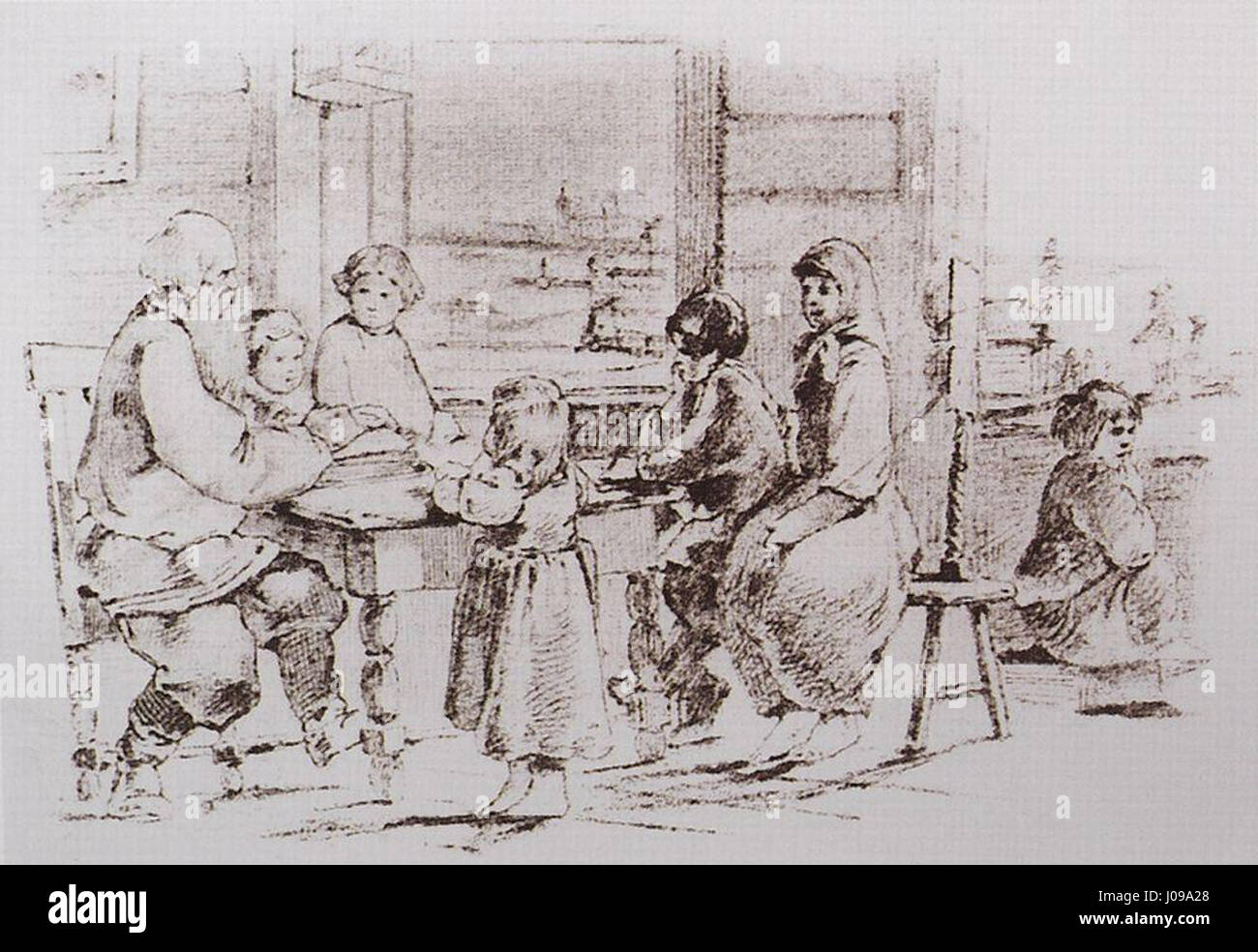 The painting 'Петр Лукич Багратион, Печать воскрешения' (Pyotr Lukich ...