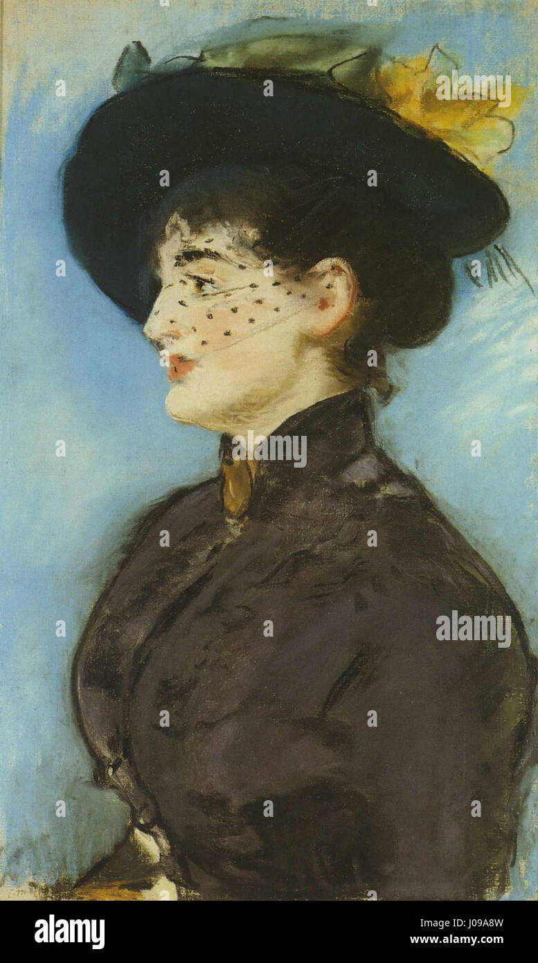 'La Viennoise Irma Brunner' by Édouard Manet is a portrait of the ...