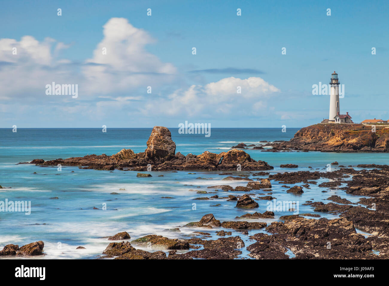 Pigeon Point Light Station, now a State Historic Park on the California ...