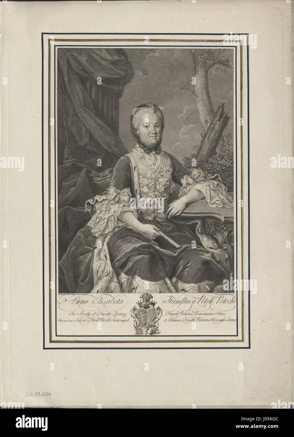 This portrait of Ivan Petrovich Derzhavin, a prominent poet of Imperial ...