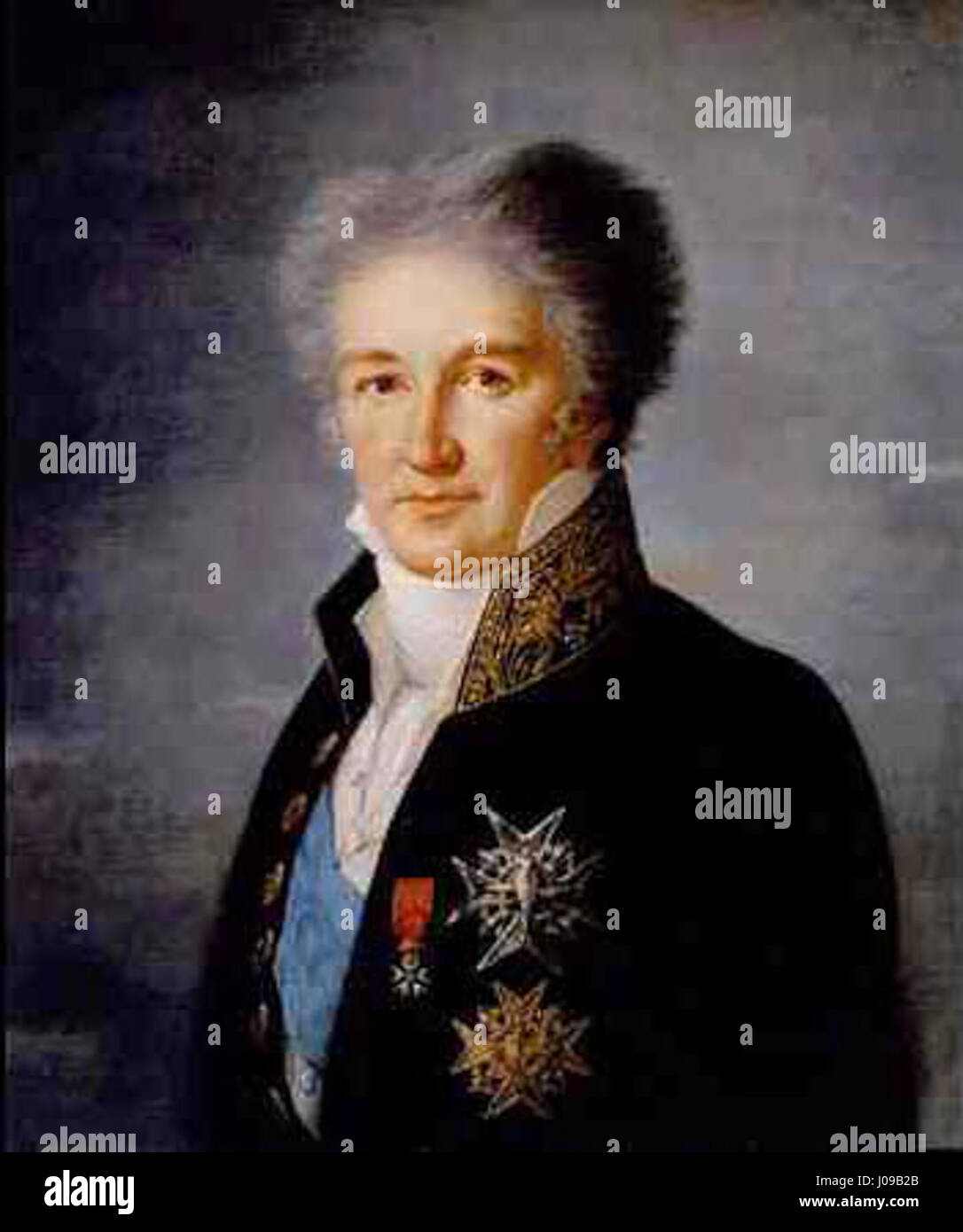 Vigée Lebrun - Charles de Riffardeau de Rivière (1763-18 Stock Photo ...