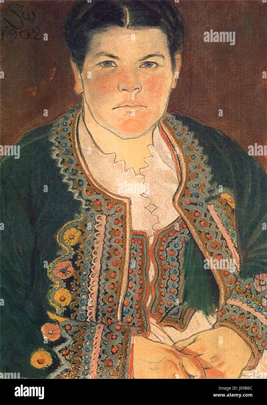 'Zona' by Stanisław Wyspiański portrays a symbolic interpretation of ...