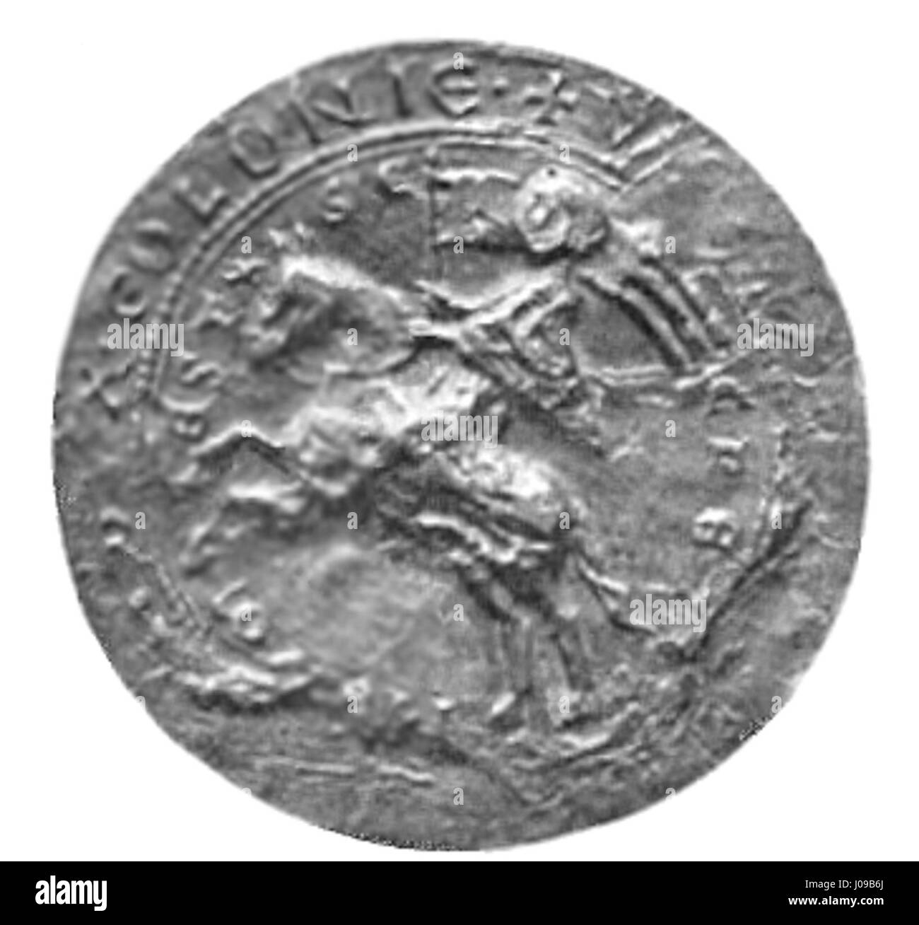 The seal of Władysław Odonic, Duke of Greater Poland, dates to 1231 and ...