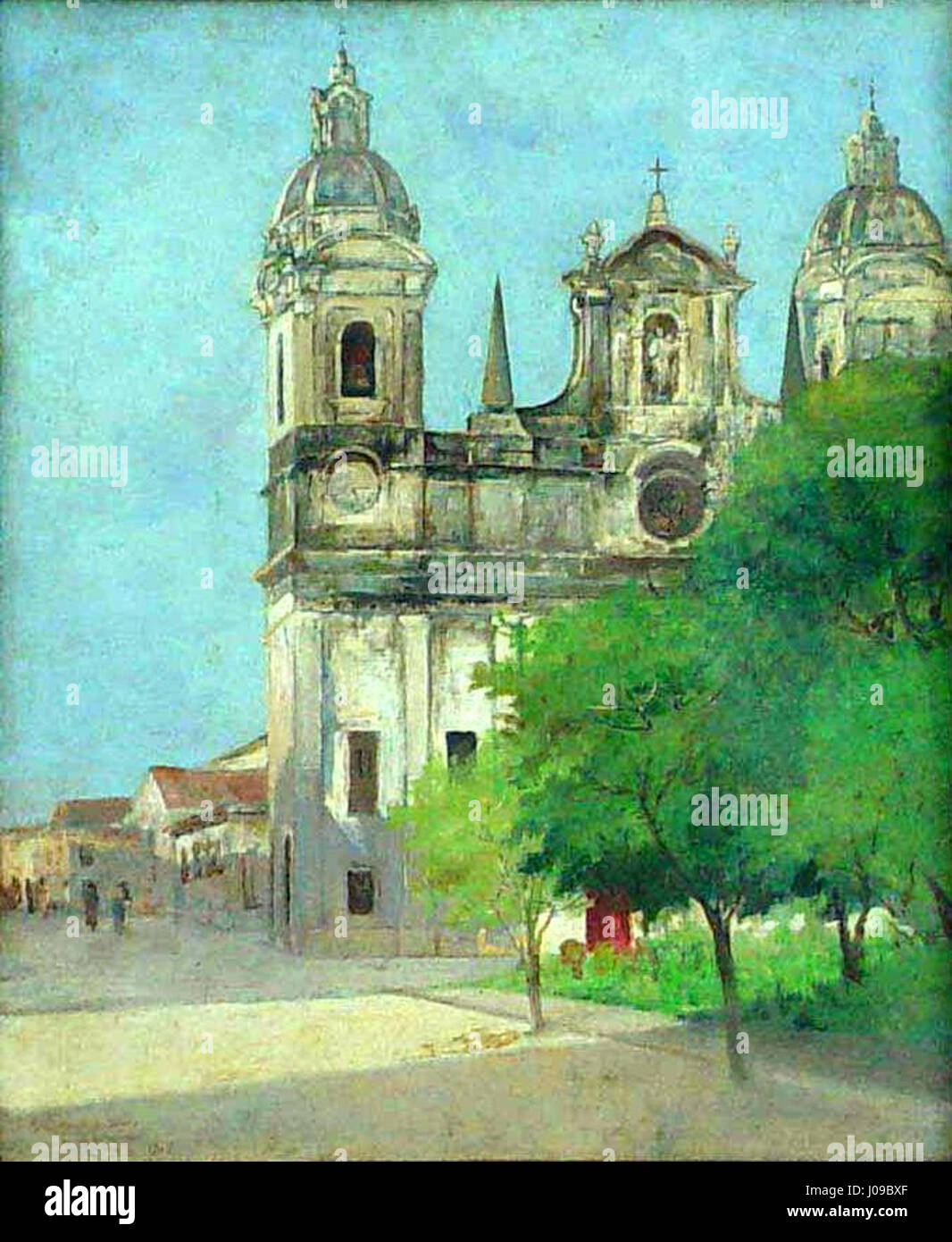 'A Catedral de Belém' is a 1905 painting by Antônio Parreiras ...