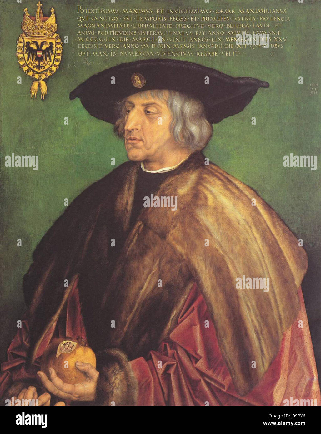 This image presents a work by Albrecht Dürer, one of the most famous ...