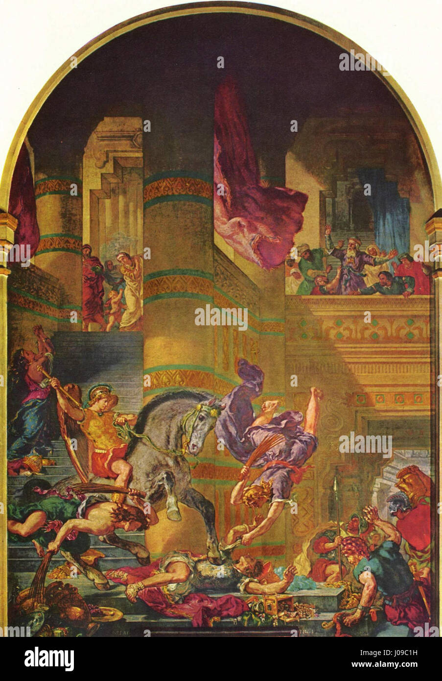 Eugène Delacroix, one of the leading artists of the French Romantic ...