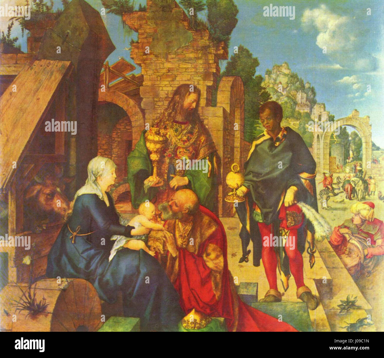 Albrecht Dürer was a German Renaissance artist known for his woodcuts ...