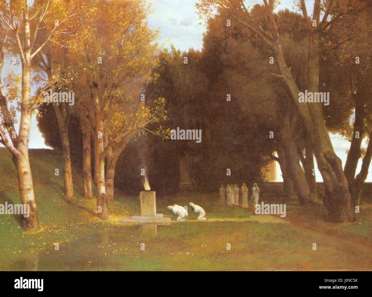 Arnold Bocklin Work Of Art High Resolution Stock Photography and Images ...