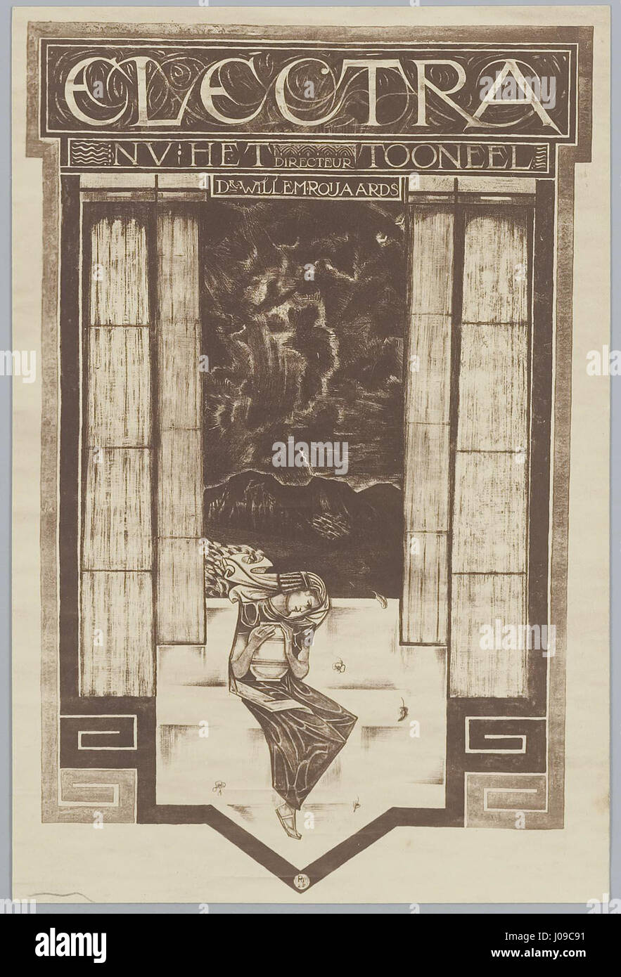 A promotional poster titled 'Electra,' capturing the essence of the ...