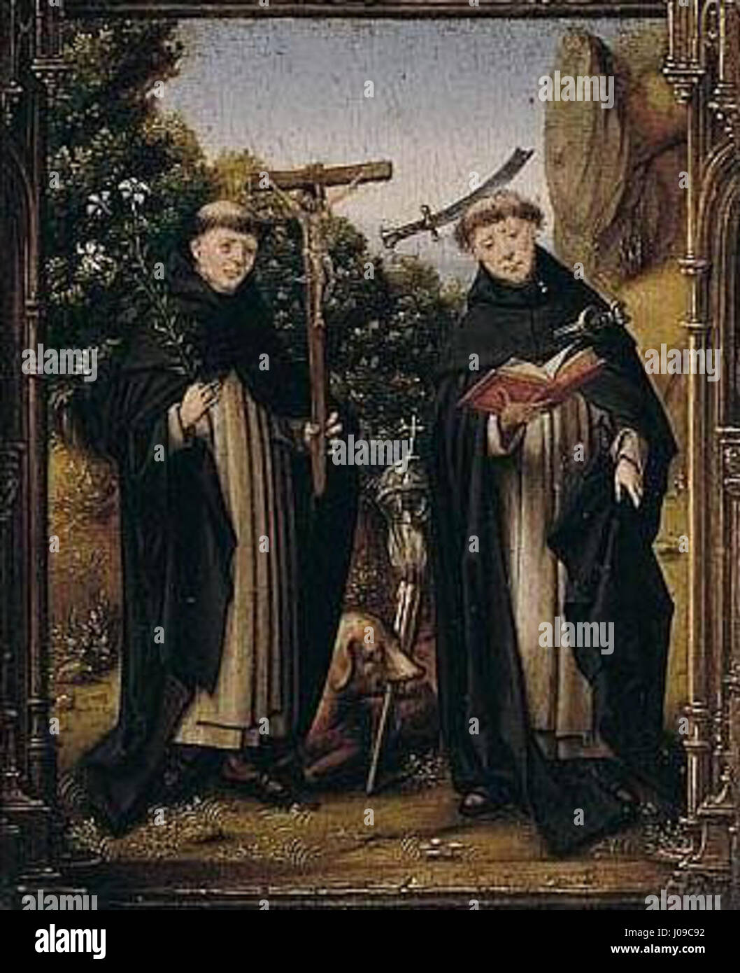 'São Domingos e São Pedro' (Saint Dominic and Saint Peter) is an ...