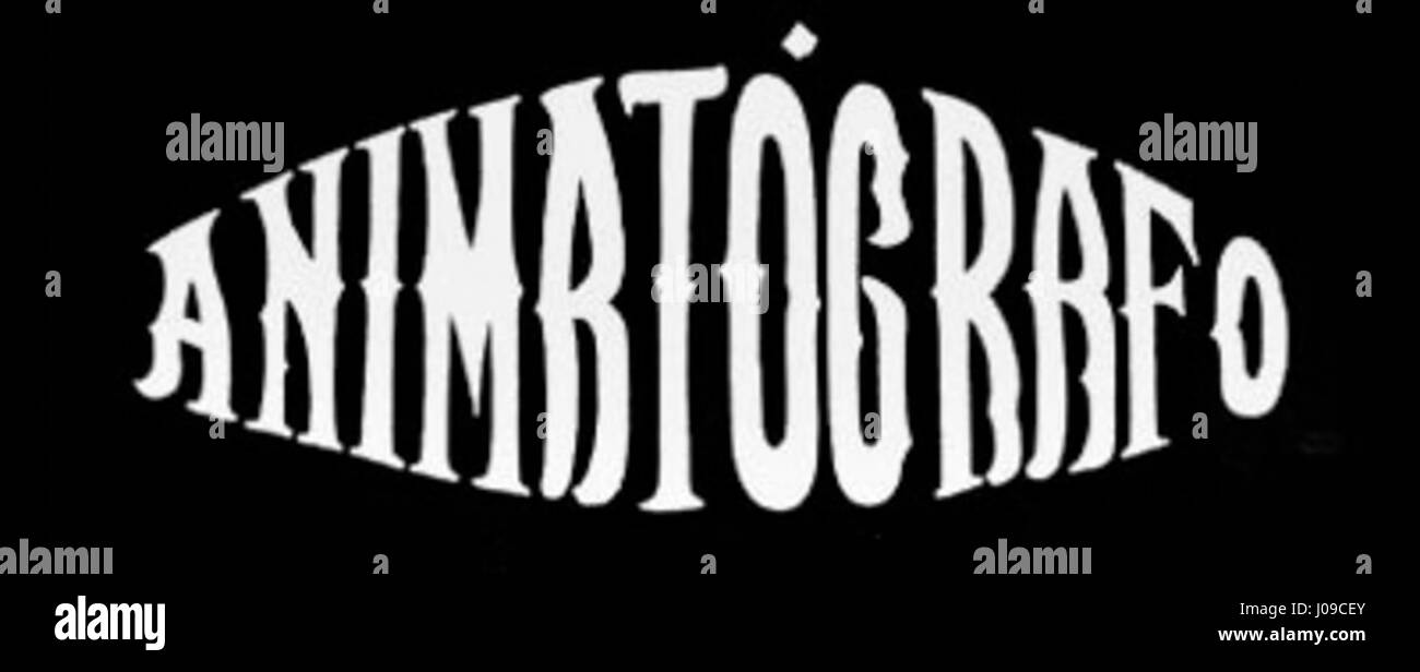 The 'Animatógrafo detalhe' refers to a detailed image of an early ...